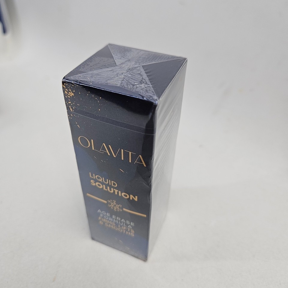 OLAVITA Liquid Solution Age Erase Formula Anti aging 1.01 OZ Genuine ...