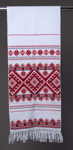 Ukraine RUSHNYK Hand Cross-Stitch Embroidery 200x33 cm Rustic WEDDING ...