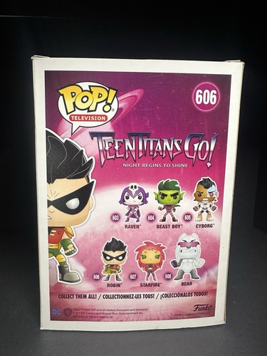 Television - Teen Titans GO! - Robin 606 Funko Pop! Vinyl Figure | eBay