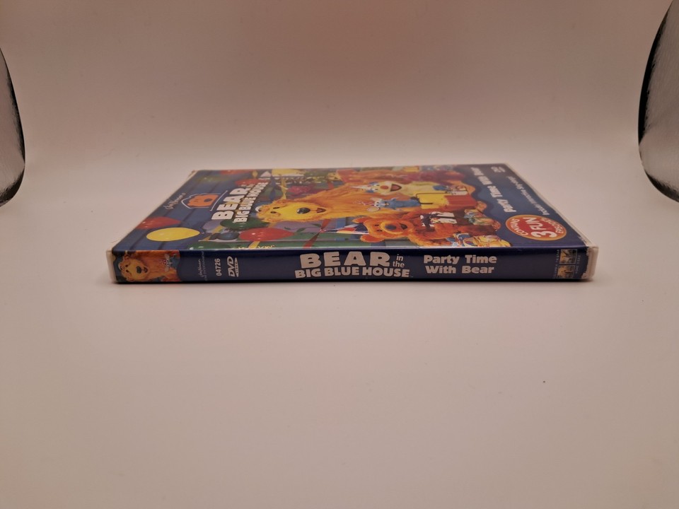 Bear in the Big Blue House Party Time With Bear DVD 3 Episodes Jim ...