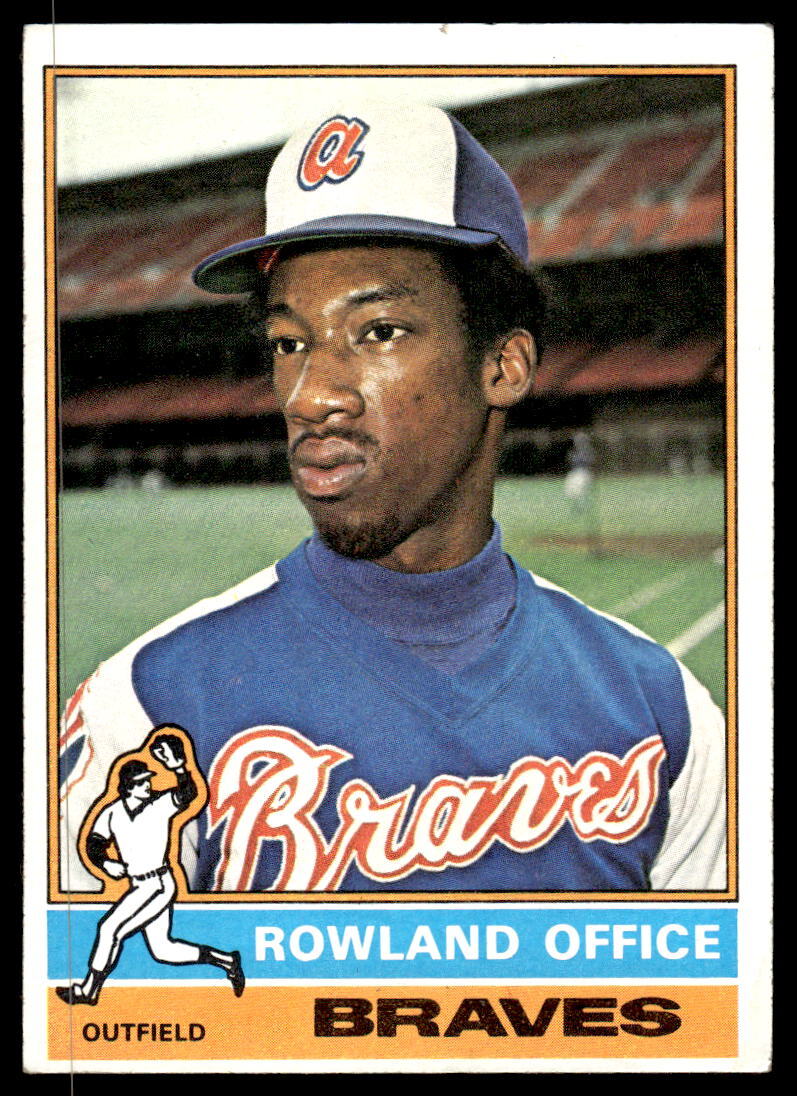 1976 Topps Rowland Office #256 Atlanta Braves Baseball Card | eBay