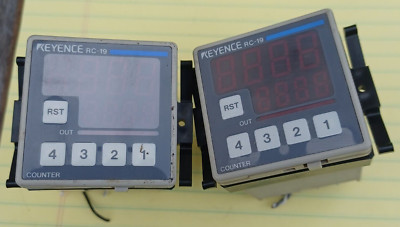 KEYENCE RC-19 LCD Display Electronic Preset Counter USED S3C4 | eBay
