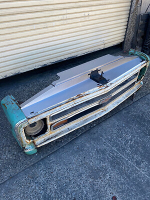 1967-68 Radiator Filler Panels Fits Chevy/GMC C10 Smooth Steel 3-Piece ...