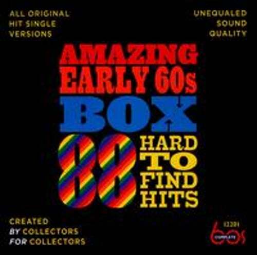 Amazing Early 60s Box: 88 Hard-to-Find Hits by Various Artists: New ...
