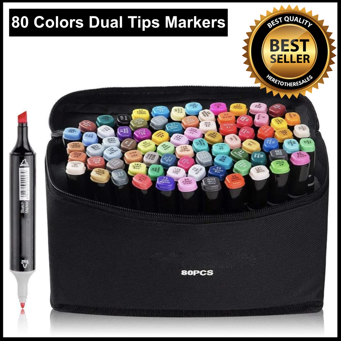 Colorful Permanent Marker Art