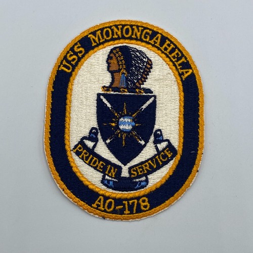 USS Monongahela AO-178 Pride In Service Patch 5 inch | eBay