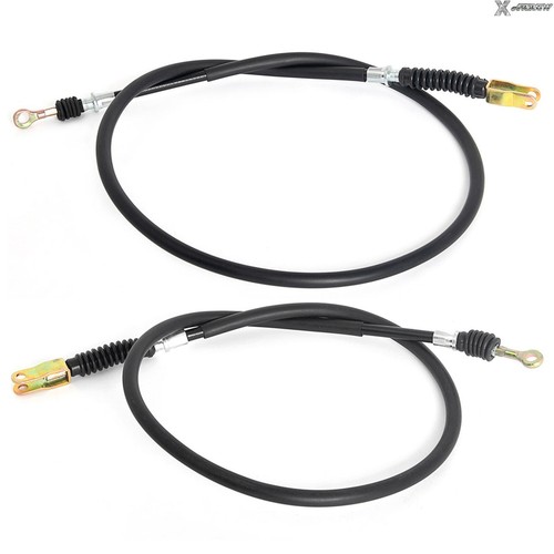 For Yamaha G22A Gas G22E Golf Cart Brake Cables 51-1/8" Passenger 43-1/ ...