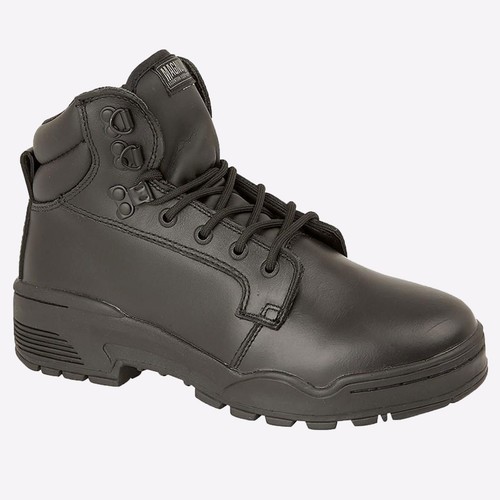 Magnum Patrol Security Military Leather Lace Up Boot Black | eBay