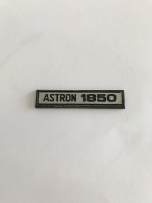ASTRON 1850 badge, Emblem, Script, Genuine & Original. Chrysler Sigma ...