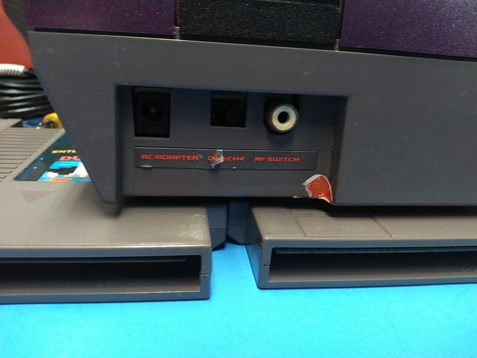 Nintendo system NES with 4 games 2 Controllers Purple | eBay