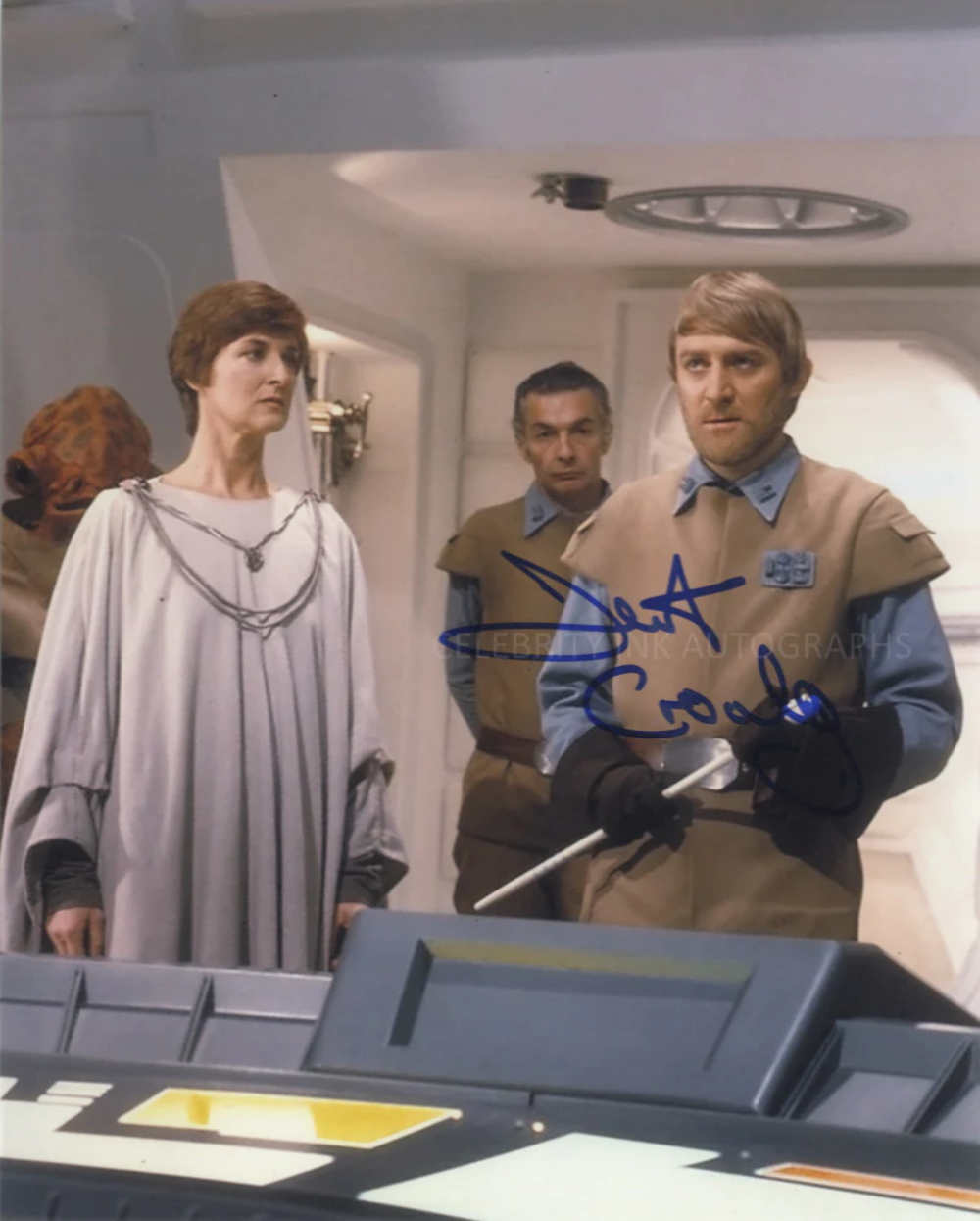 DERMOT CROWLEY as General Madine - Star Wars: ROTJ GENUINE SIGNED ...