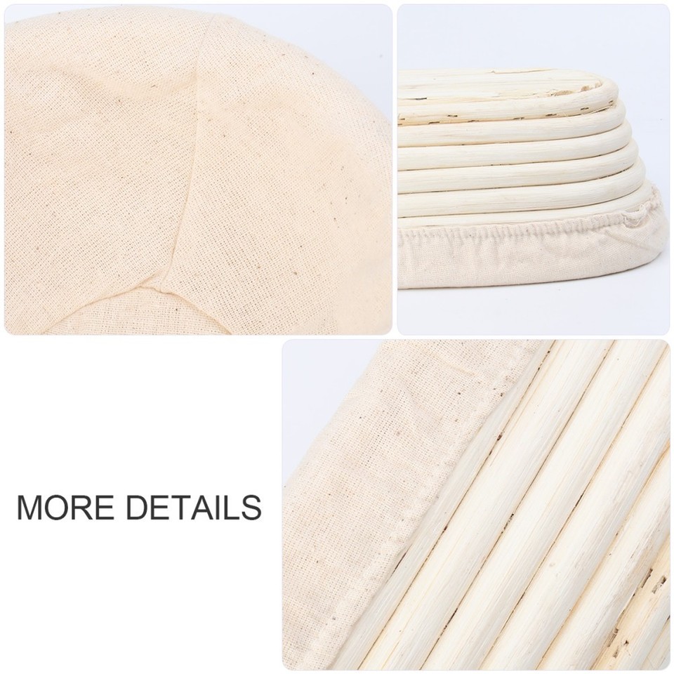 Rectangle Proofing Basket Bread Display Artisan Banneton Sourdough ...