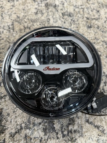 Scout Pathfinder LED Headlight I Dian Motorcycle | eBay