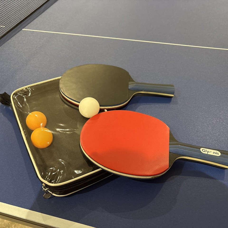 7FT Ping Pong Table with Net, Bats and Balls - great condition | eBay UK