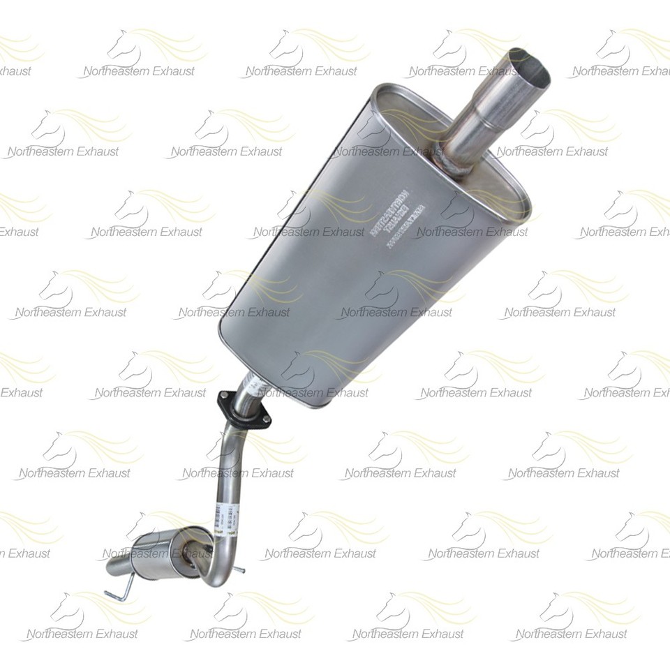 Stainless Steel Resonator Muffler Exhaust Kit fits: 2005-2008 Ford ...