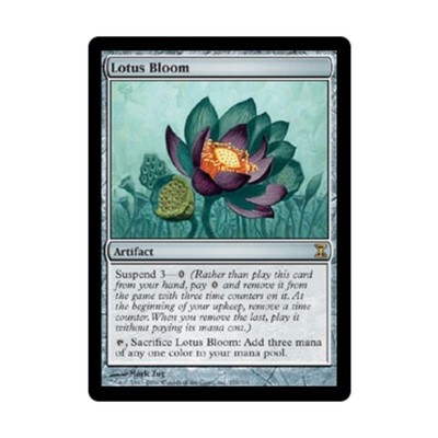 WOTC MtG Time Spiral Lotus Bloom (R) EX | eBay