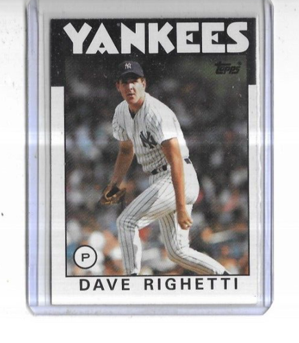 1986 Topps #560 Dave Righetti New York Yankees | eBay