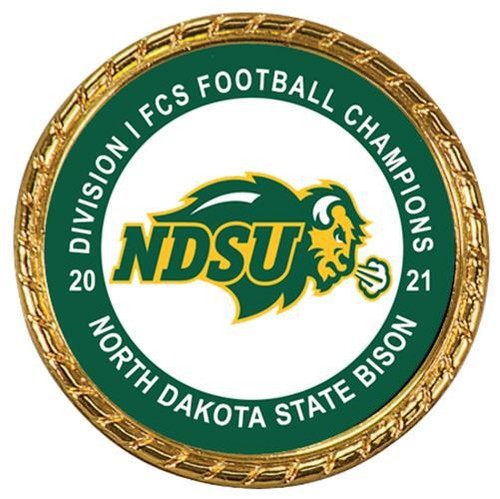 Tribute Coin North Dakota State NDSU Bison 2021 FCS Football National ...