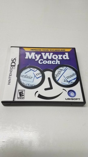 NINTENDO DS MY WORD COACH compete w/ manual tested works free ship | eBay