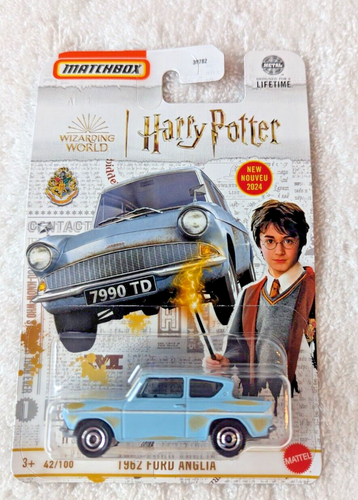 Matchbox 2024 1962 Ford Angila 42/100 Mainline Harry Potter Comb. Ship ...