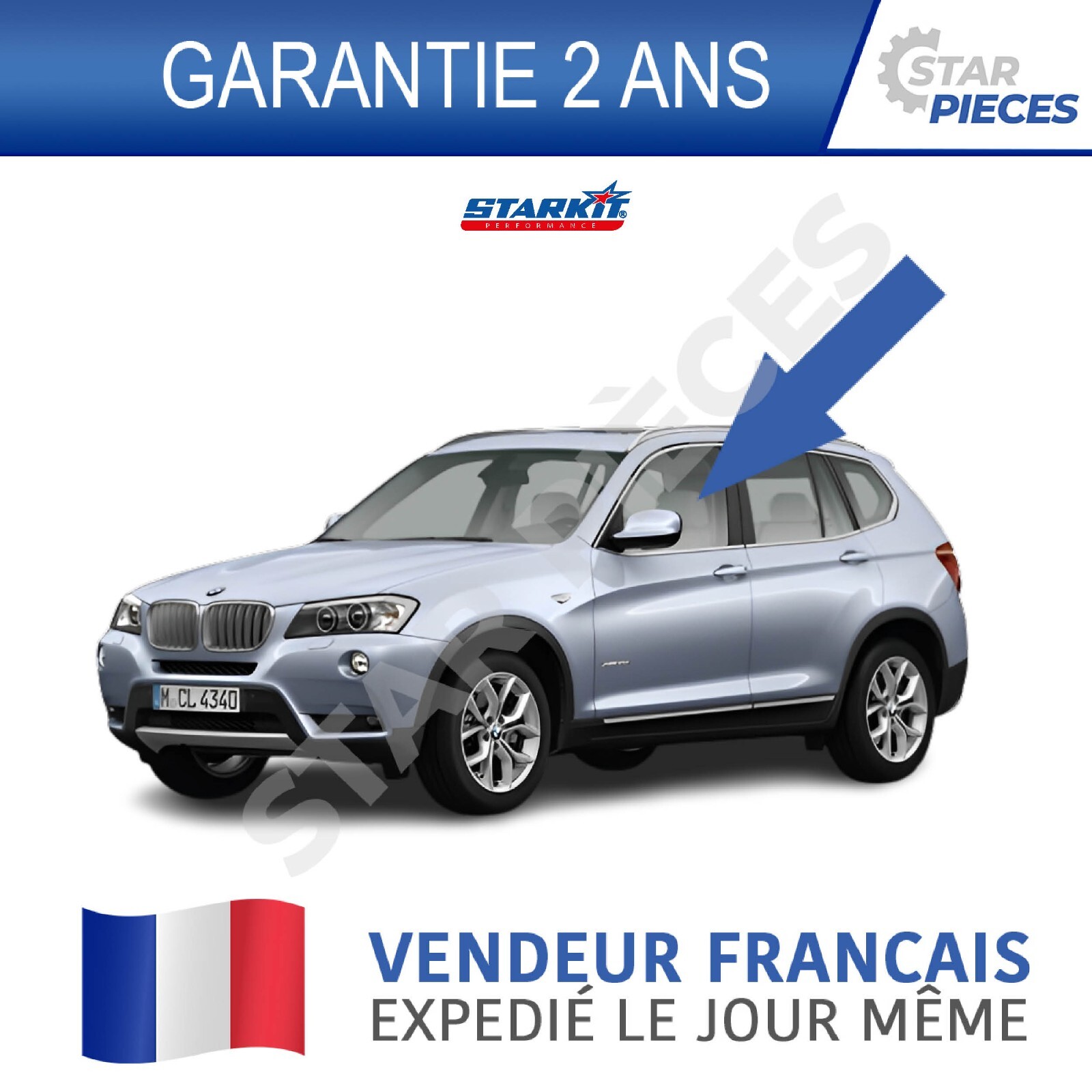 LEVE VITRE AVANT GAUCHE BMW X3 F25 PH1 2010-2014 51337267101 | eBay