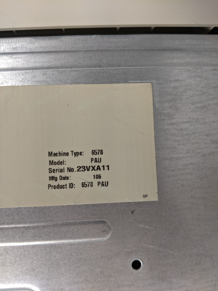 Vintage IBM NetVista 6578-PAU Intel Pentium III PC Computer for Parts ...