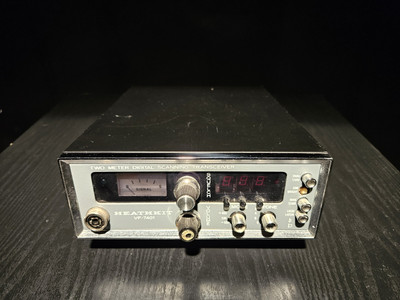 Vintage Heathkit VF-7401 Two Meter Digital Scanning Transceiver Ham ...