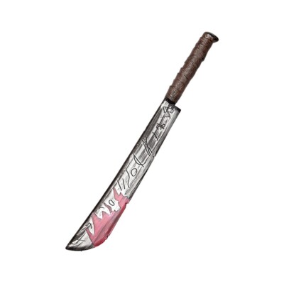 BLOODY MACHETE PLASTIC MOVIE PROP HALLOWEEN vs JASON HORROR KNIFE BLADE 74cm | eBay UK