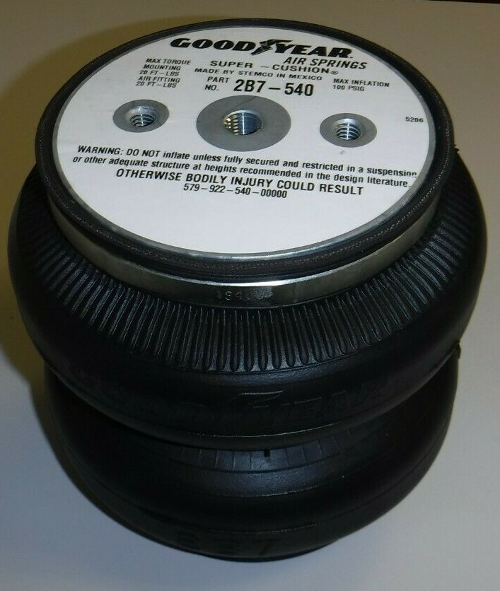 GOODYEAR Super Cushion 2B7-540 Air Bag Air Ride Spring Suspension | eBay