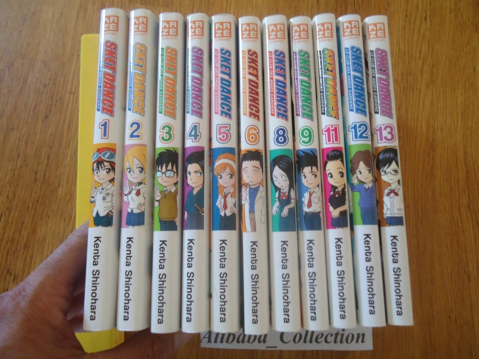 Lote Manga Sket Dance 1 2 3 4 5 6 8 9 11 12 13 Club Ángel Kaze Shinohar ...