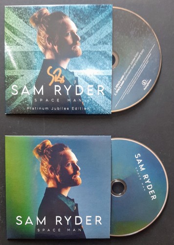 SAM RYDER 'SPACE MAN' 2022 EUROVISION UK X2 CD SINGLE SIGNED | eBay