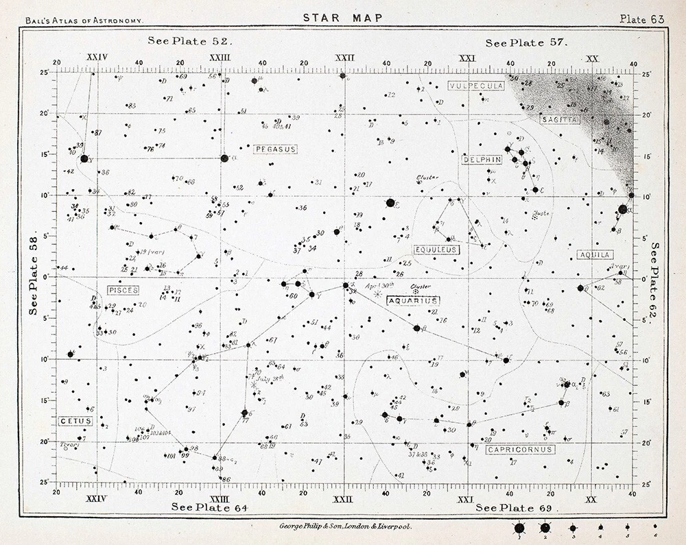 Capricorn Star Map