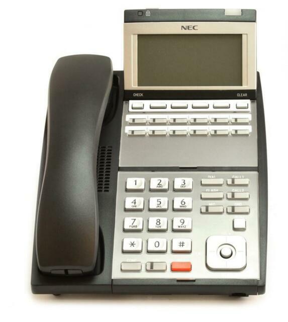 NEC Ux5000 Ip3na-12tixh Black Display IP Phone 0910064 A-stock for sale ...