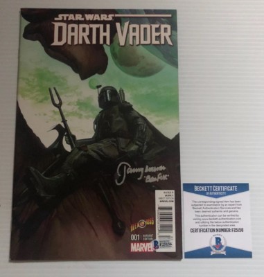 Jeremy Bulloch Signed Autographed Stars Wars Boba Fett Alex Ross Comic ...