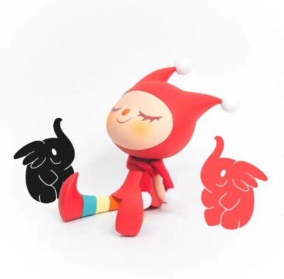 UNBOX GREENIE & ELFIE Christmas Limited 2017 Ver Figure Soft Vinyl ...