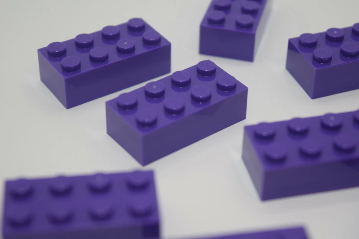 Purple Lego Brick