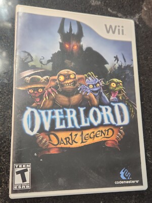 Overlord: Dark Legend (Nintendo Wii, 2009) 767649402694| eBay