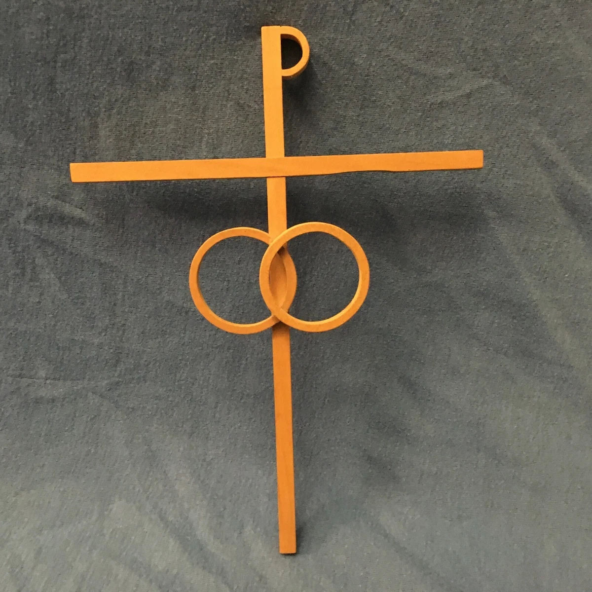 Marriage Cross With Rings