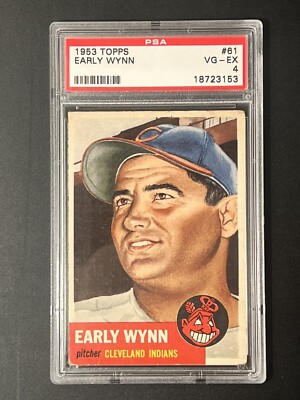 1953 Topps Early Wynn #61 PSA 4 | eBay