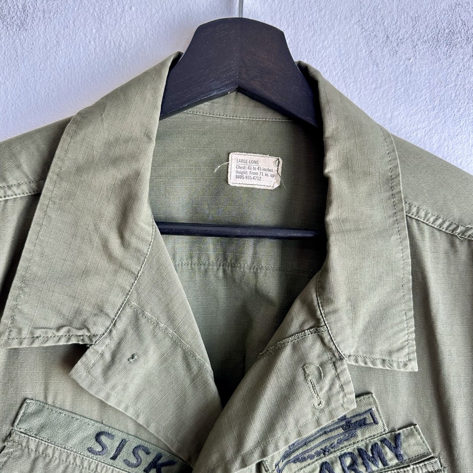 Vietnam War US Army Named Tropical Jacket Theatre Made MP Patch ...