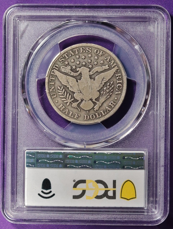 1904-s Barber Half. In PCGS Holder. VG10. L514 | eBay