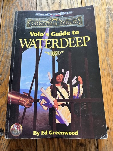Forgotten Realms: Advanced Dungeons & Dragons Volo's Guide To Waterdeep ...