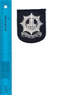 GEMEENTEPOLITIE NETHERLANDS MUNICIPAL POLICE PATCH- PRIOR TO 1993 | eBay