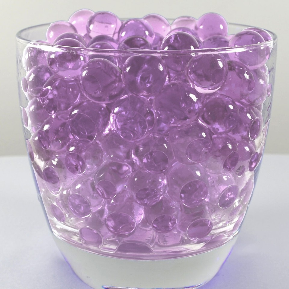 10g Large Crystal Water Pearls Jelly Balls Beads Wedding Decoration ...