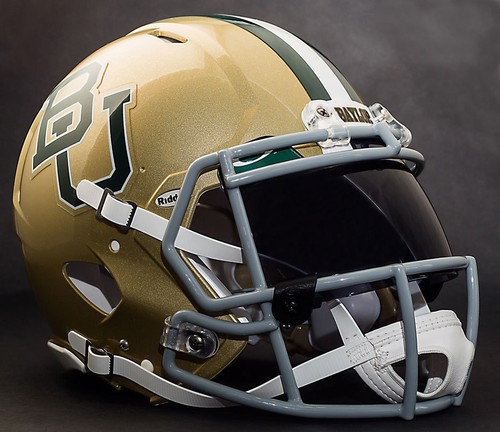 *CUSTOM* BAYLOR BEARS NCAA Riddell Speed AUTHENTIC Football Helmet | eBay