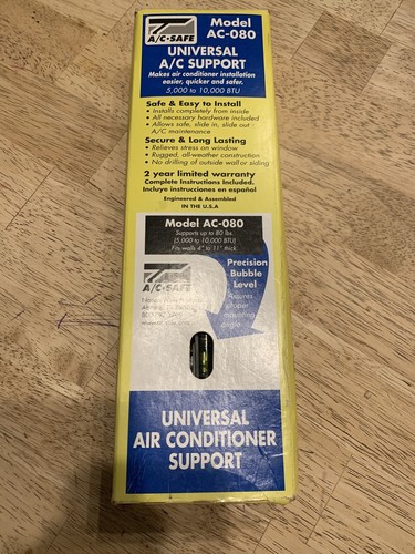 NEW - AC Safe - AC-080 Universal Light-Duty Air Conditioner Support ...