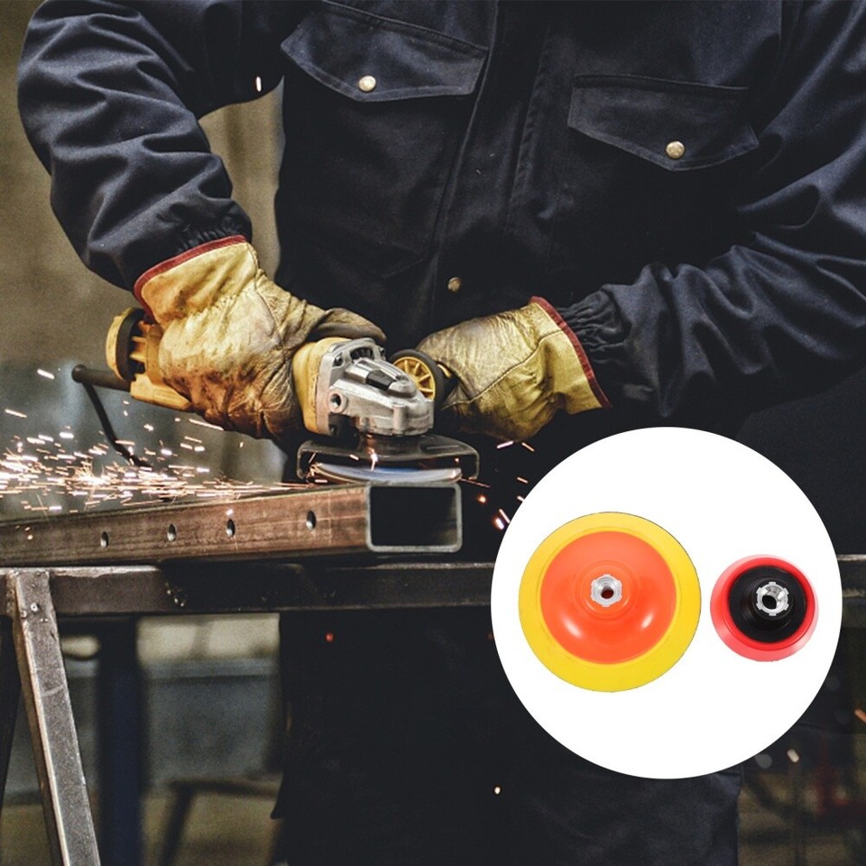 2 Pcs Angle Grinder Sticking Disc Electric Sticky Plate Accessories ...