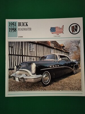 CLASSIC CARS Atlas Ed. 1999 singles 51/58 BUICK Roadmaster free ...