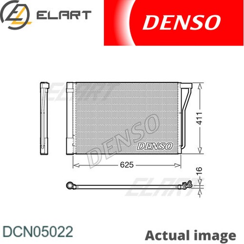 CONDENSER AIR CONDITIONING FOR BMW 5 F10 S63 B44 B 6 COUPE F13 DENSO ...