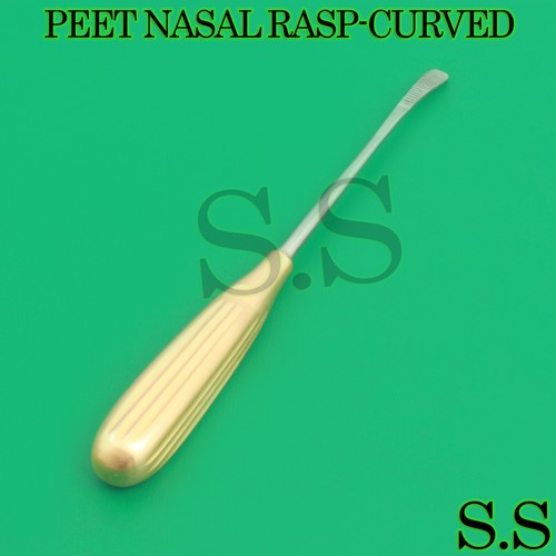 PEET NASAL RASP-CURVED DIAMOND SURFACE 17.5CM PLASTIC SURGERY ...